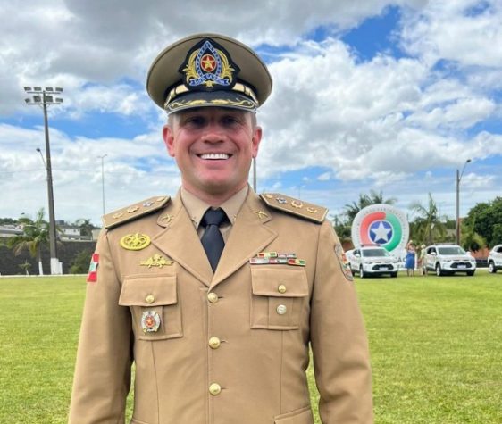 Tenente-coronel Mário Luiz Silva assume comando do 9º BPM de Criciúma ...